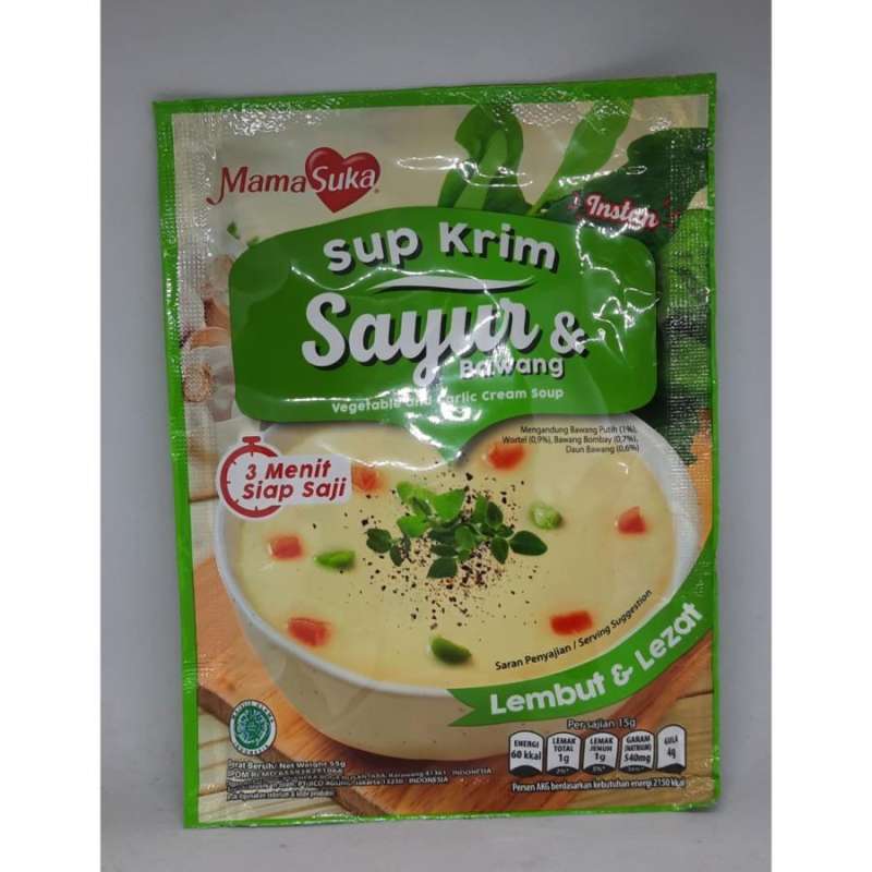 Jual Mama Suka Sup Krim Ayam/ Jagung/ Jamur 55 Gram Halal Di Seller ...
