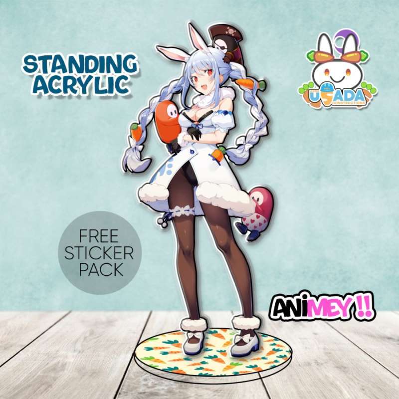 Jual Figur Acrylic Pekora Usada / Standee / Vtuber Hololive Anime ...