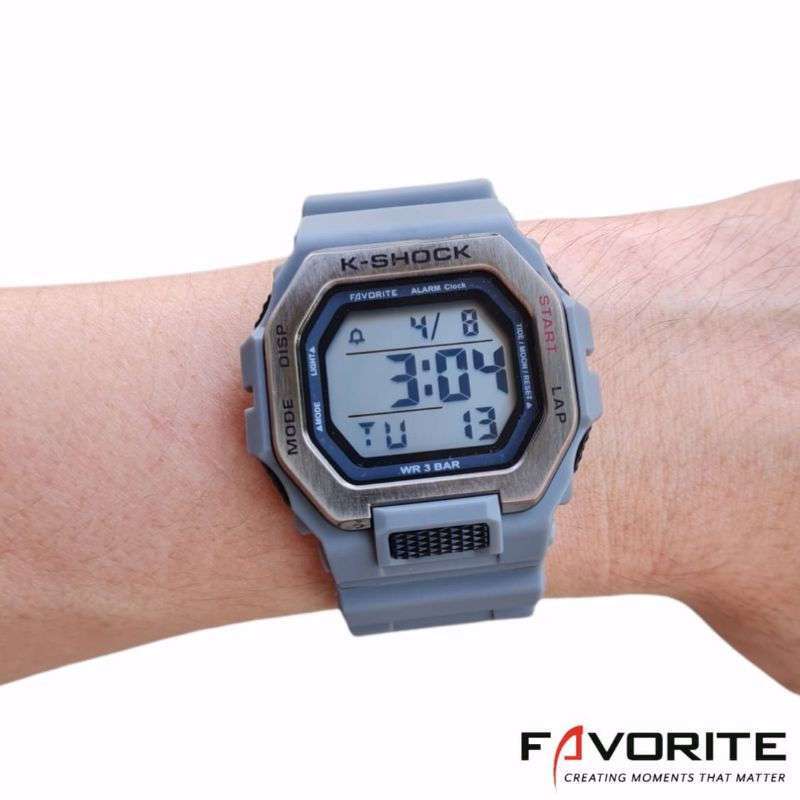 Jual Jam Tangan 340 Digital Original Waterproof di Seller sundayaugust ...