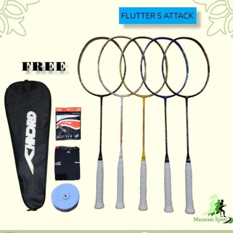 Jual Raket Badminton Hundred Flutter S Attack Original Di Seller ...