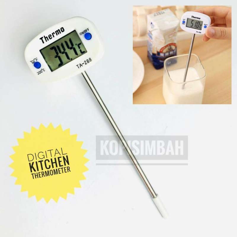 Jual Termometer Kopi Air Digital Termo Dapur Masak Thermometer ORIGINAL di Seller Baristaman ...