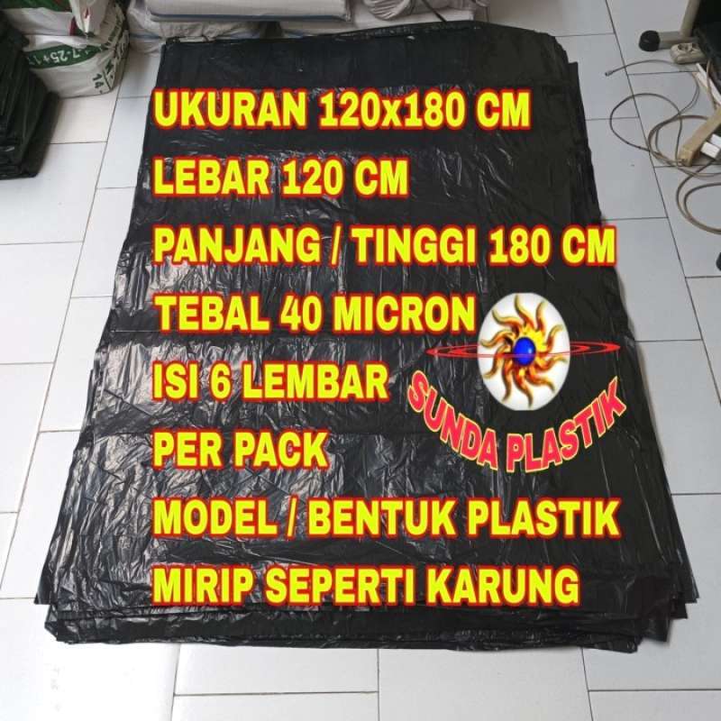 Promo Plastik Sampah Besar Ukuran 120 x 180 cm - Multicolor Diskon 33% ...