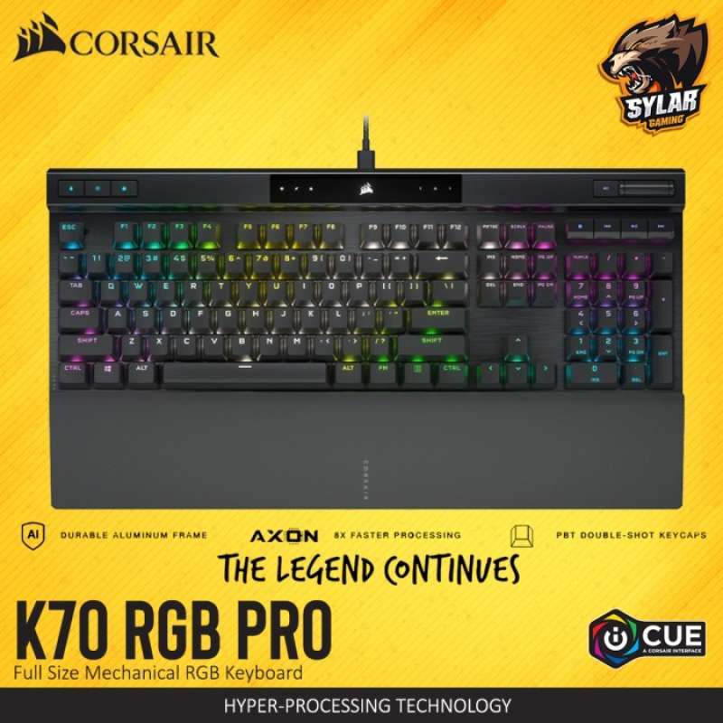 Jual Corsair K70 Rgb Pro Mechanical Gaming Keyboard di Seller Cordeliaa Shop - Wanasari, Kab ...