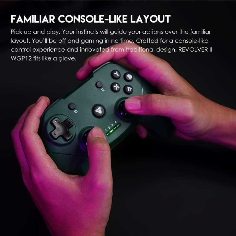 Promo Fantech Revolver II WGP12 Gamepad Gaming Wireless Diskon 8% di ...