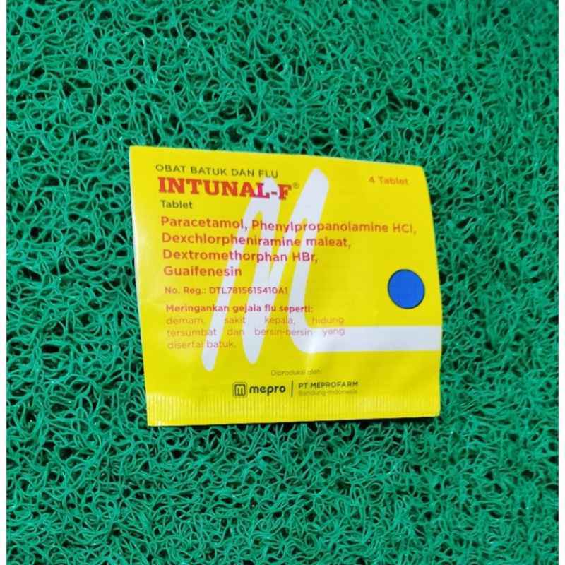 Jual Intunal F 4 Tablet - Obat Flu Dan Batuk - Apotek Embun Di Seller ...