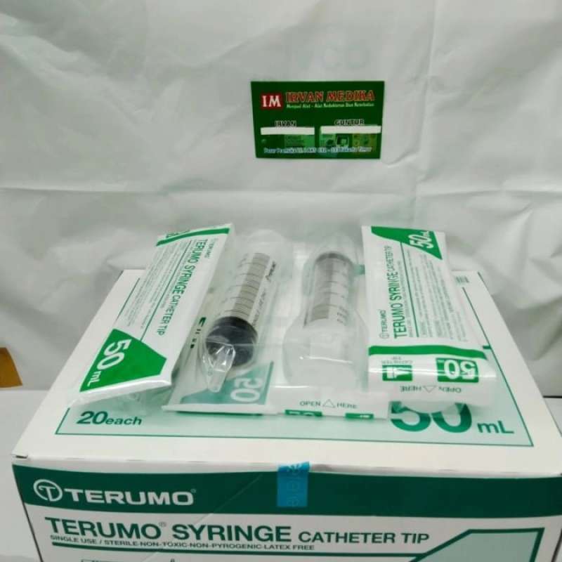 Promo Terumo Syiringe 50 Cc Catheter Tips Eceran Diskon 51% di Seller Estellaa Shop - Wanasari ...