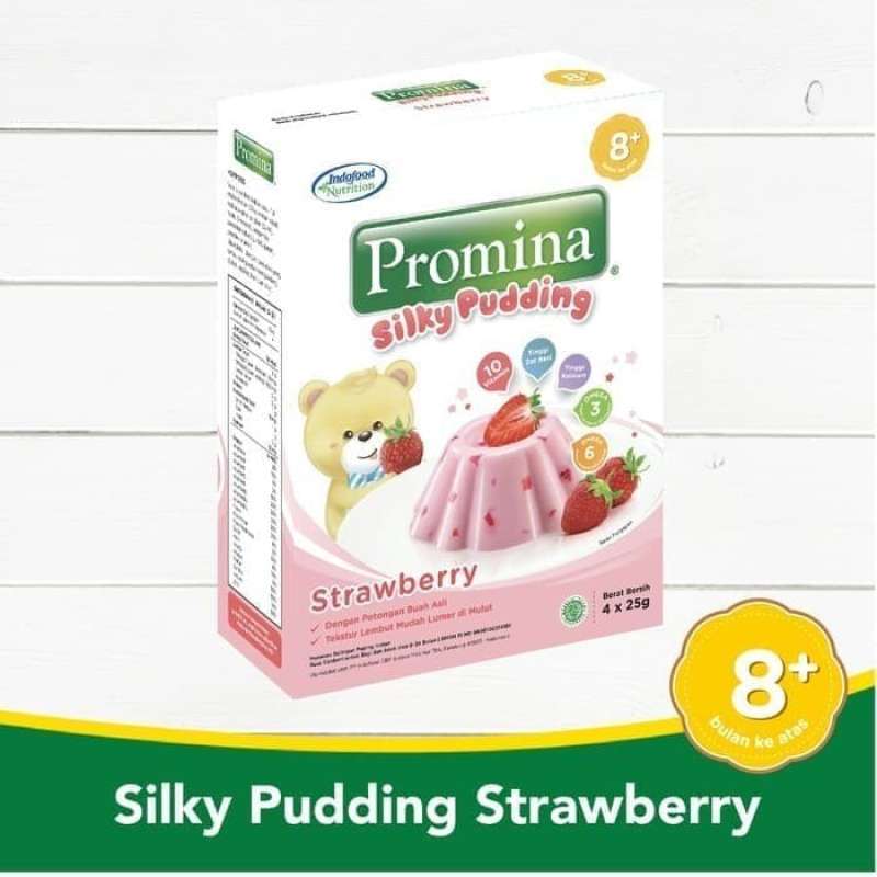 Jual Promina Silky Pudding Strawberry, 100gr Di Seller Jayaabadisolo ...