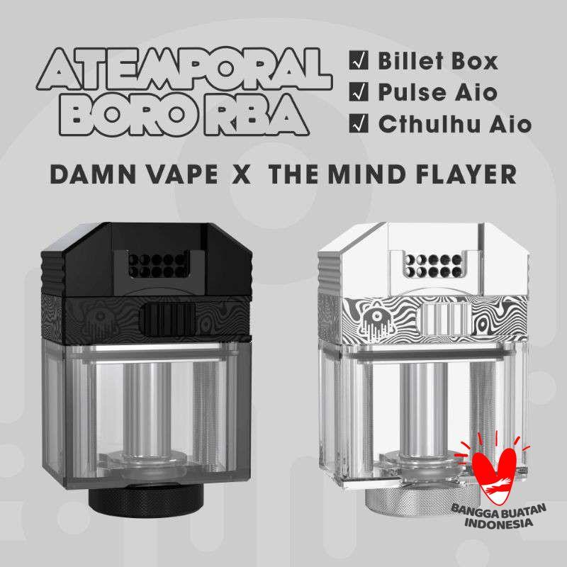 Jual Atemporal Boro Rba Bridge Kit By Damn Vape X The Mind Flayer - Rba ...