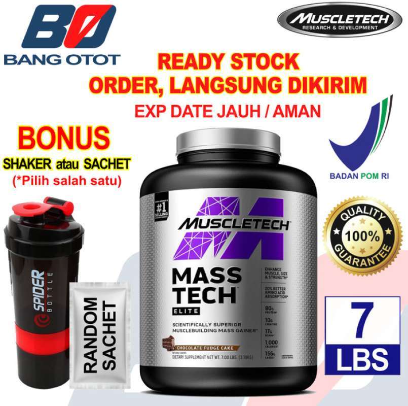 Jual Muscletech Masstech Mass Tech 7lbs Superior Mass Gainer Di Seller Anes Medika Center - Tugu ...