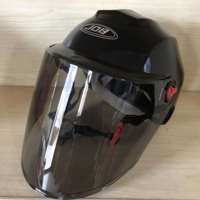 Promo Helm Sepeda Skuter Motor Elektrik Half Face Shield Helmet High ...