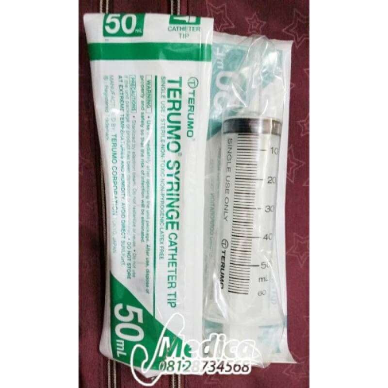 Jual Terumo Syringe Catheter Tip 50Ml Per Pcs di Seller Estellaa Shop - Kab. Bekasi, Jawa Barat ...