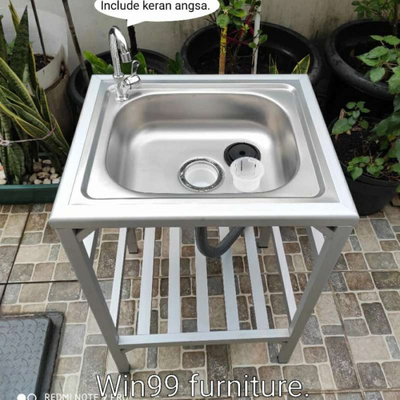 Promo Kitchen Sink Portable/bak Cuci Piring/wastafel Portable Diskon 5% ...