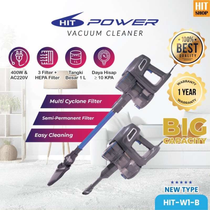 Promo HIT Power Vacuum Cleaner - Alat Penghisap/Penyedot Debu Rumah ...
