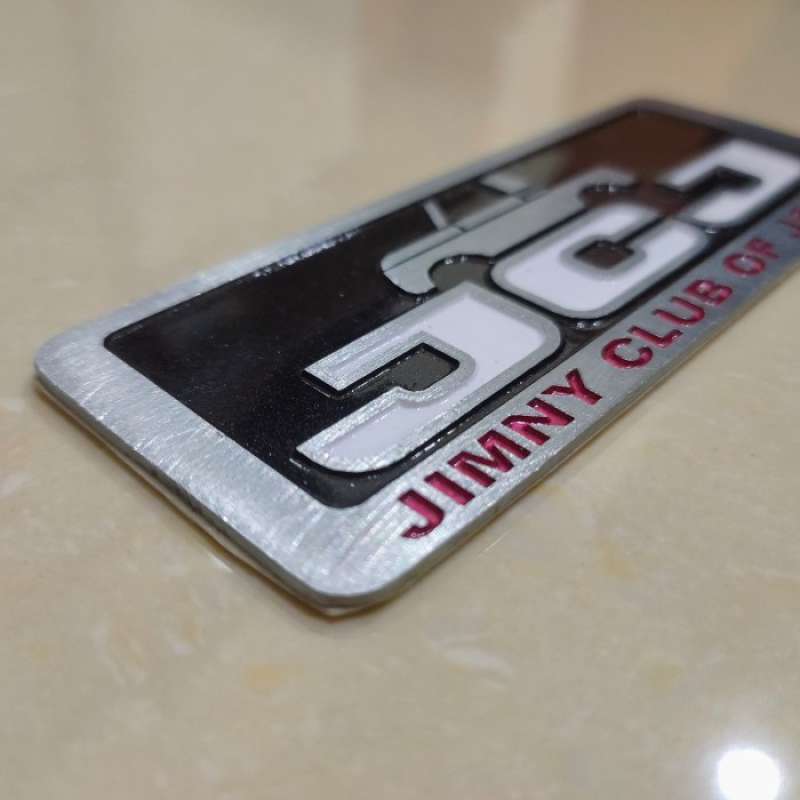Jual Emblem Jcj Jdm Bahan Plat Emboss For Suzuki Jimny Di Seller Shanum ...