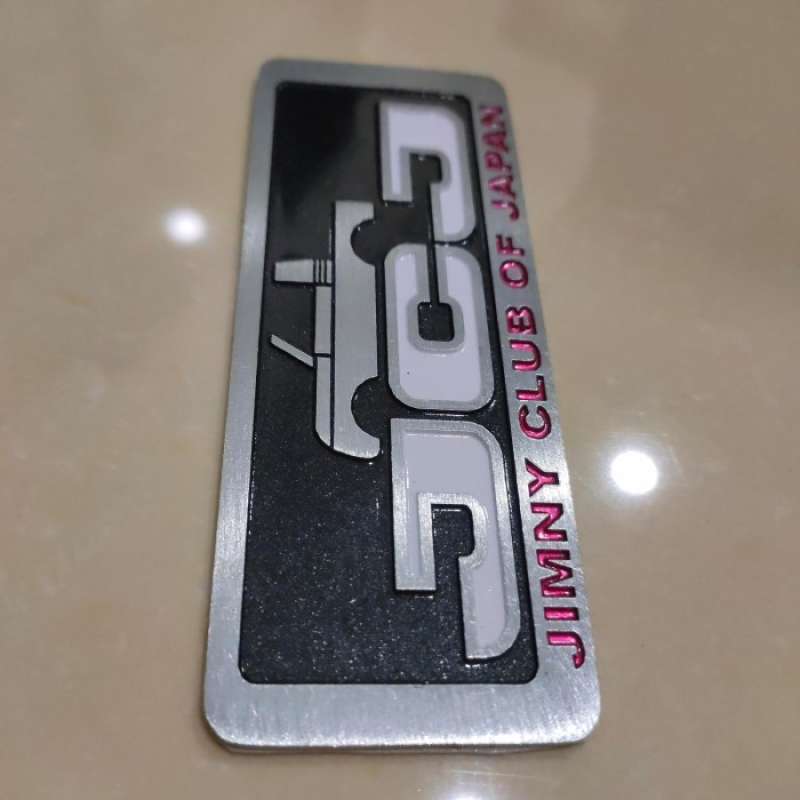 Jual Emblem Jcj Jdm Bahan Plat Emboss For Suzuki Jimny Di Seller Shanum ...