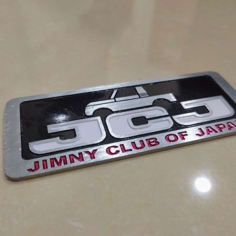 Jual Emblem Jcj Jdm Bahan Plat Emboss For Suzuki Jimny Di Seller Shanum ...