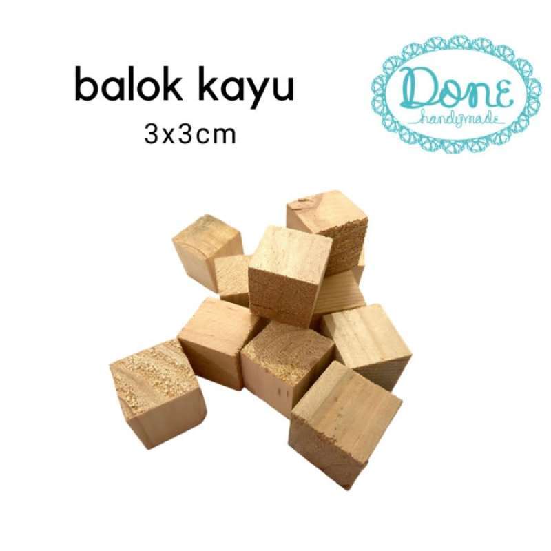 Promo Balok kayu kecil potongan kayu miniature basic material needs ...