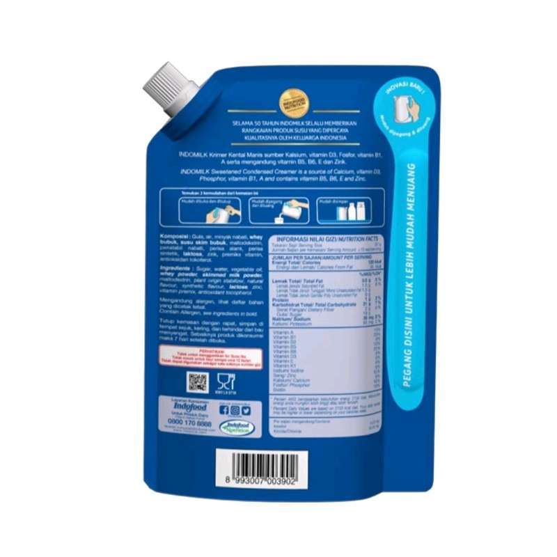 Promo Indomilk Pouch 545 Gram Susu Kental Manis Diskon 13% Di Seller ...