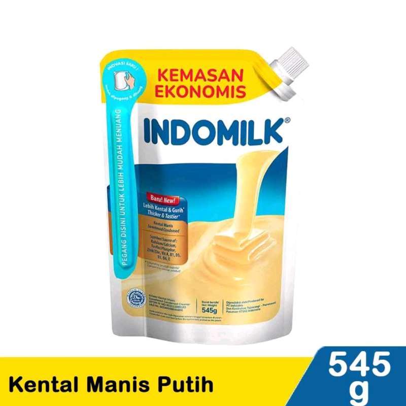 Promo Indomilk Pouch 545 Gram Susu Kental Manis Diskon 13% Di Seller ...
