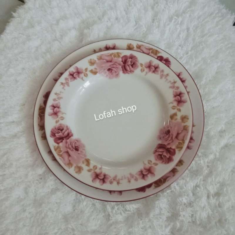 Jual Set Piring Makan/piring Porcelain/dinner Set Mangkok/piring ...