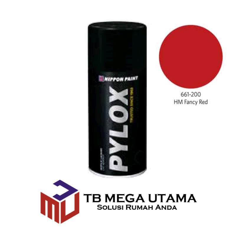 Jual Pylox 661-200 HM Fancy Red 300 cc | Cat Semprot Spray di Seller TB ...