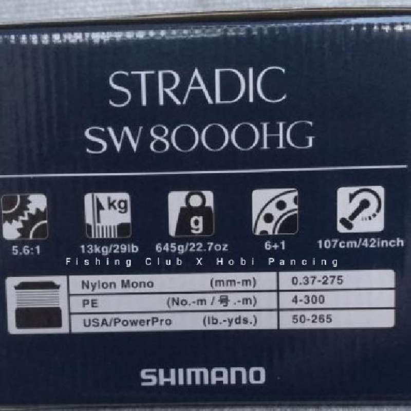 Jual Reel Shimano Stradic Sw 5000 Sw 6000 Sw 8000 Sw 10000 Di Seller ...