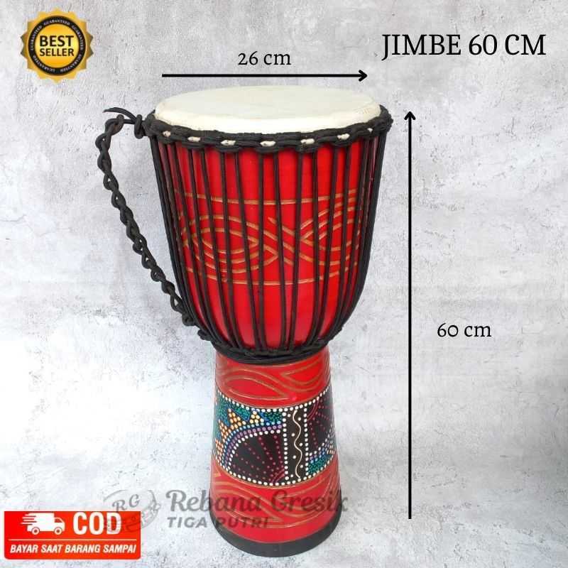 Jual Jimbe Jumbo Ukuran 60 cm Jimbe Reggae Motif Jimbe Ukir di Seller ...