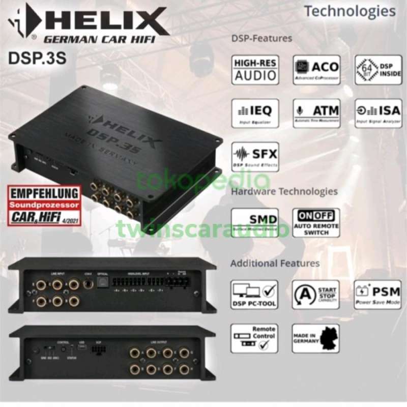 Jual Processor Helix Dsp3 Dsp.3 Dsp 3 Helix Dsp 3 / Prosesor Helix di Seller twinscaraudio ...
