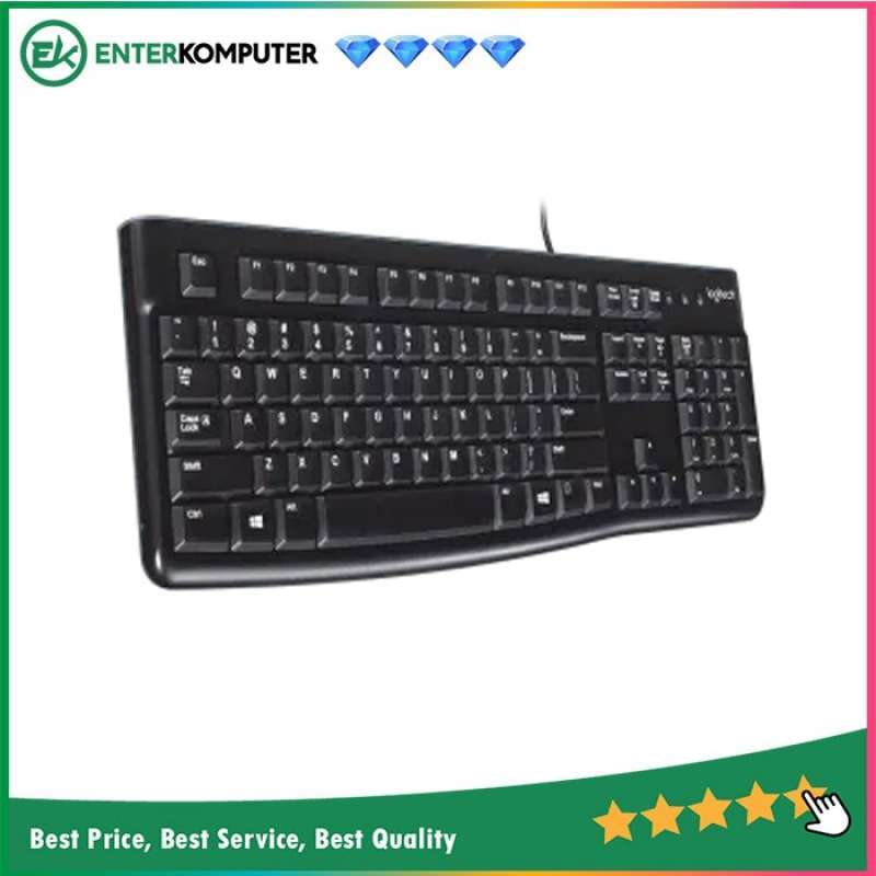 Jual Logitech K120 Black Classic Keyboard Original Murah - Harga Diskon ...
