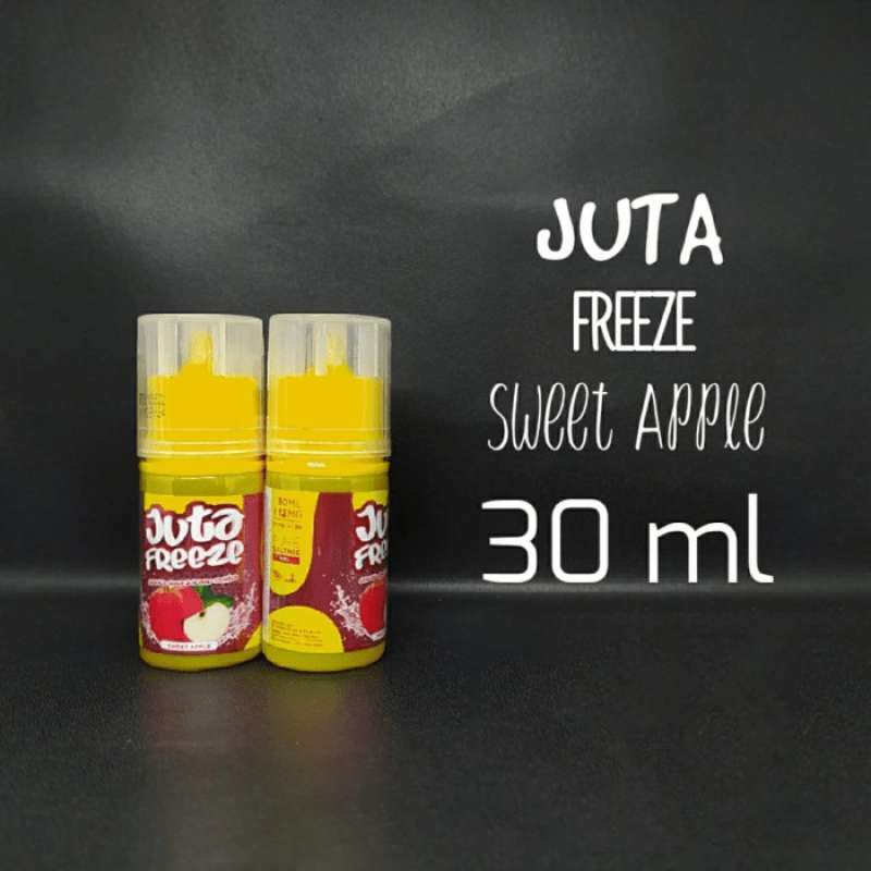 Promo Dijual Juta Freeze Sweet Apple Salt Nic 30ml - 30mg Murah Diskon ...