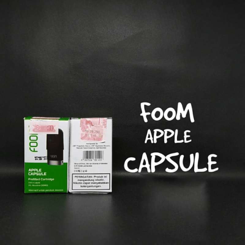 Promo Dijual Foom Apple Capsule Pod X Prefilled Cartridge Murah Diskon ...