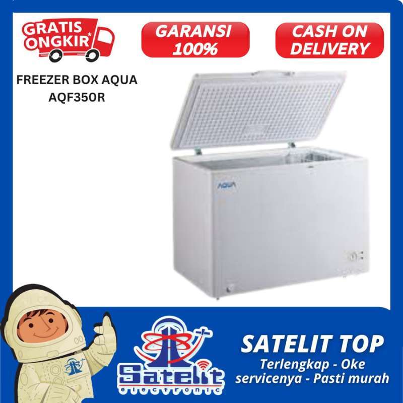 Jual FREEZER BOX AQUA AQF350R 319 LITER di Seller Satelit Electronic ...