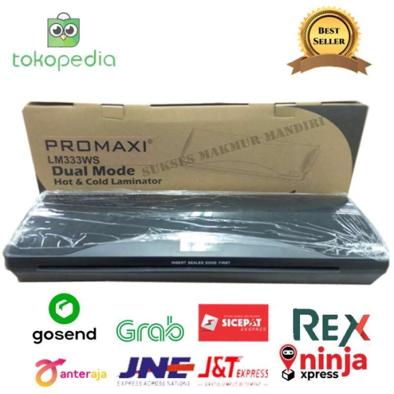 Jual PROMAXI LM-333WS Mesin Laminating SIZE A3 - Laminator Hot & Cold di Seller Alfira Shop ...