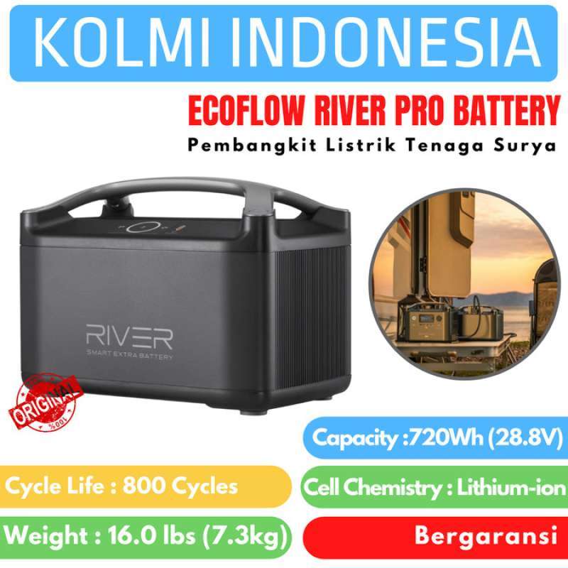 Jual Ecoflow River Pro Extra Battery Portable Power Station Genset Listrik Di Seller Berkah ...