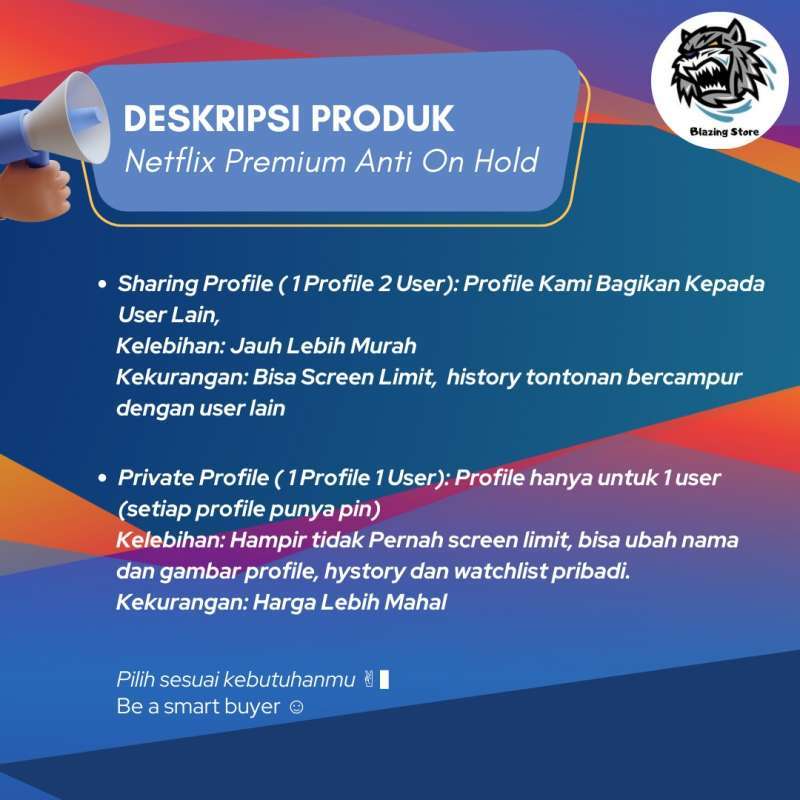 Jual Netflix Premium 1 Bulan Sharing Private Full Garansi Di Seller ...