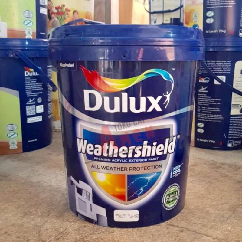 Jual DULUX WEATHERSHIELD PAIL 20LT - TITANIC / CAT TEMBOK di Seller ...
