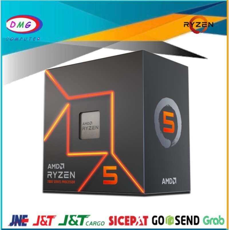 Jual Processor AMD Ryzen 5 7600 Box 6 Core 12 Thread Up to 5.1 Ghz ...