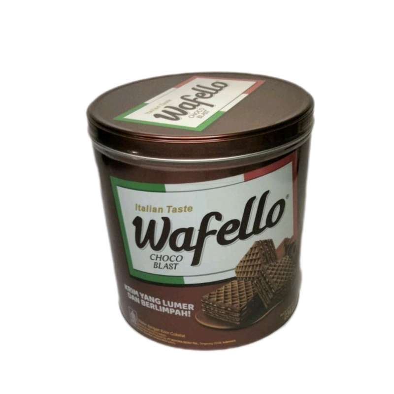 Jual Wafello Mayora Wafer Kaleng Coklat Dan Caramel Di Seller Al Dien ...
