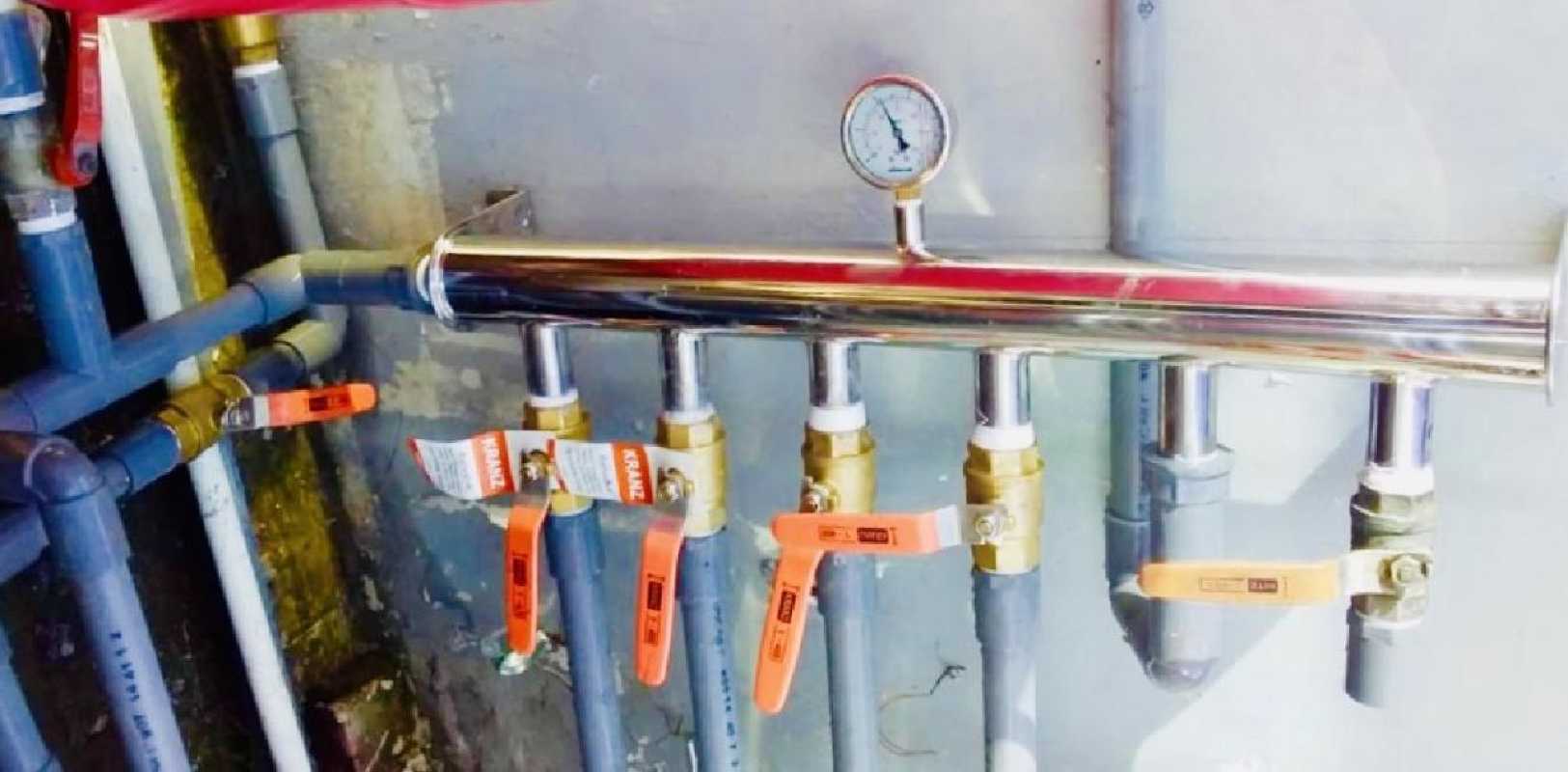 Jual Stainless 304 Header Distribusi/manifold Pipa Air Panas/dingin Di ...