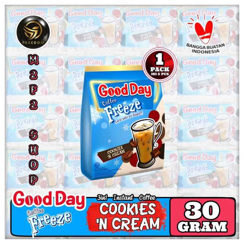Jual Kopi Good Day Coffee Freeze Cookies N Cream Sachet - 30 Gr ...