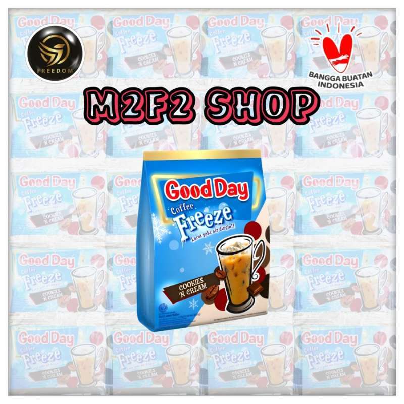 Jual Kopi Good Day Coffee Freeze Cookies N Cream Sachet - 30 Gr ...