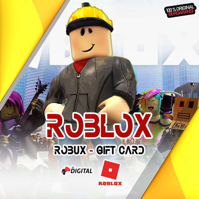 Jual Roblox Game Card dan Robux Key Proses Kilat 1200 roblux di Seller ...