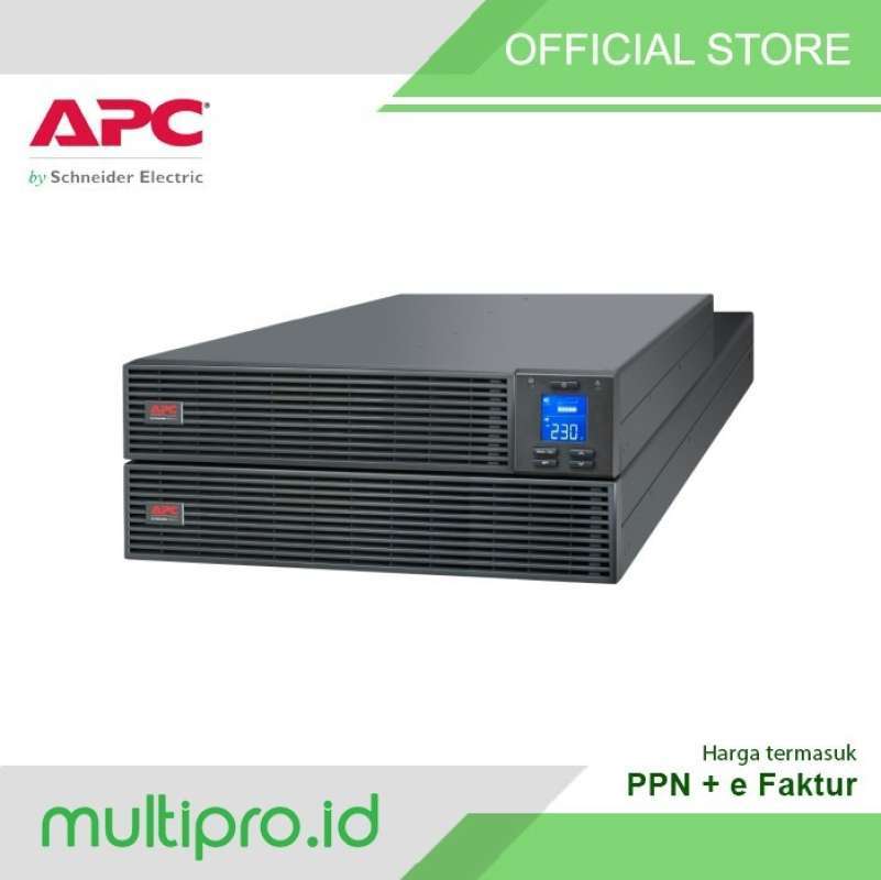Jual APC SRV6KRI EASY UPS ONLINE RACKMOUNT 6000VA 6000WATT di Seller ...