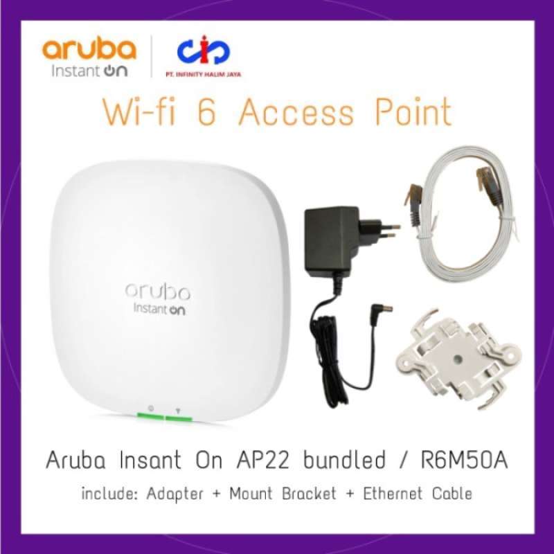 Jual Aruba Instant On Ap22 Indoor Access Point Wifi 6 Ap 22 Di Seller Paperindo Store - Duren ...