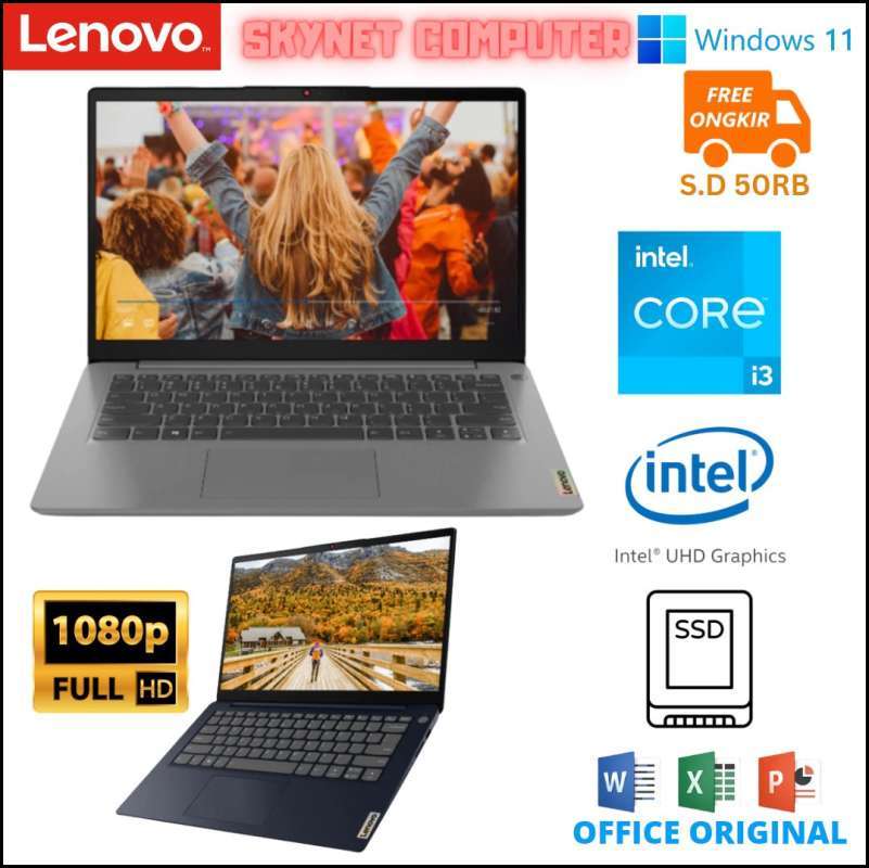 Jual Lenovo Slim Ip 3 Intel Core I3 1115g4 Ram12gb Ssd256gb 14 Fhd ...