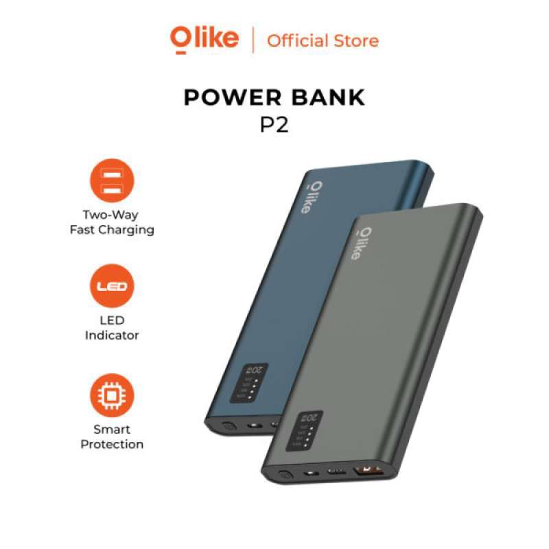 Promo Olike P2 Powerbank 10000Mah Fast Charging & Led Display Diskon 38 ...