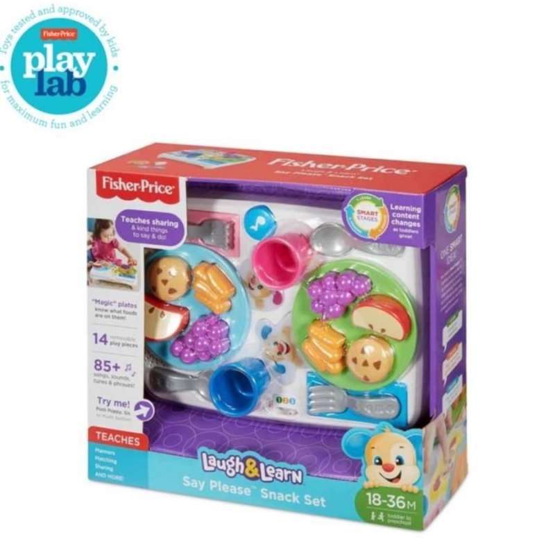 Jual Fisher Price Laugh and Learn Say Please Snack Set di Seller KSM ...