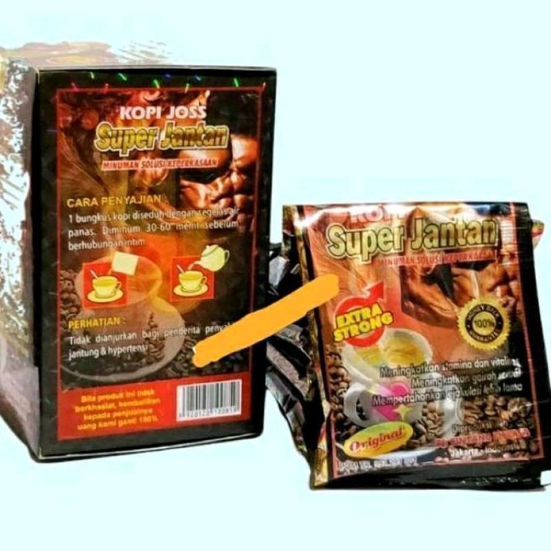 Jual KOPI JOSS SUPER J ORIGINAL KOPI JOS MANTAP KOPI STAMINA di Seller ...