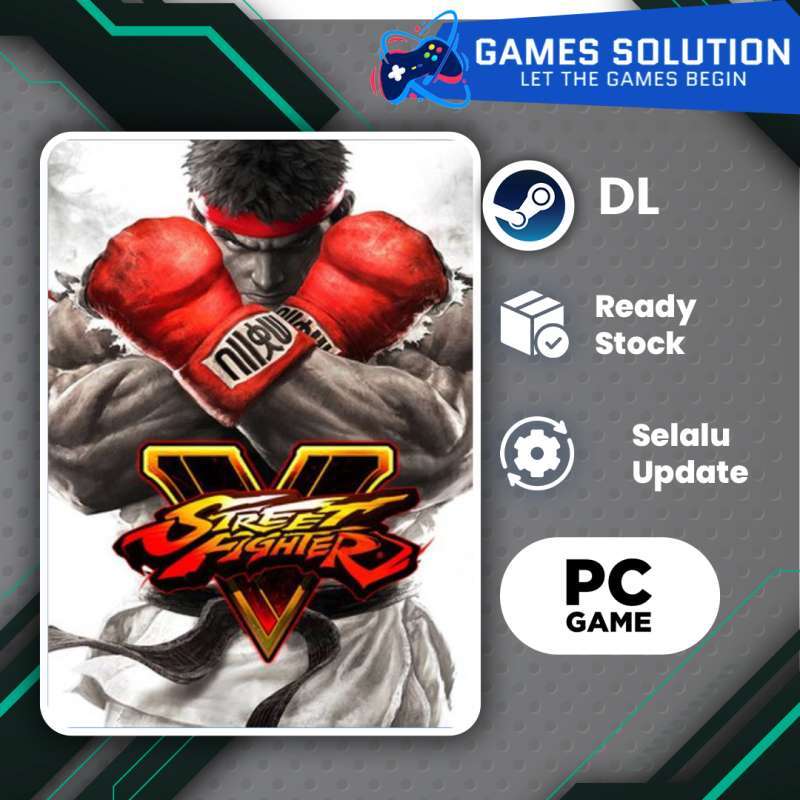 Promo STREET FIGHTER V 5 PC GAME ORIGINAL |STEAM Diskon 75% di Seller Games Solution - Kampung ...