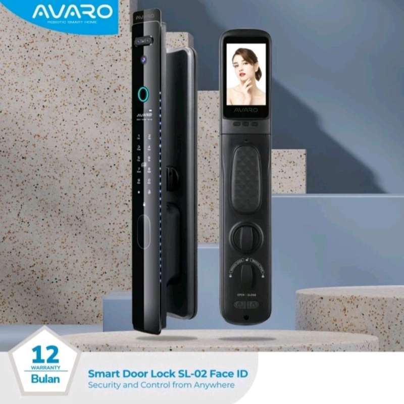 Jual Avaro Sl02 Face Id Smart Door Lock Kunci Pintu Di Seller Vixion Home Solution - Sunter ...